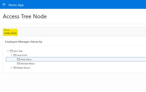 Working With Oracle APEX Tree Region Capturing Selected Node Values