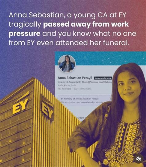 Sahil Gaur On Linkedin Anna Sebastian Perayil A 26 Year Old Chartered