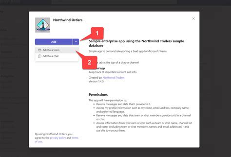 add a configurable tab teams app camp
