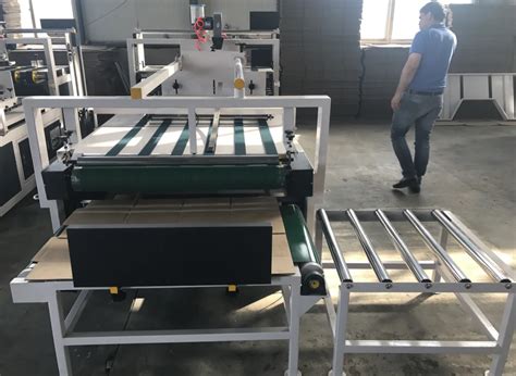 Semi Auto Folding Gluing Machine For Corrugated Carton Box Making For Corrugated Box Buy Semi