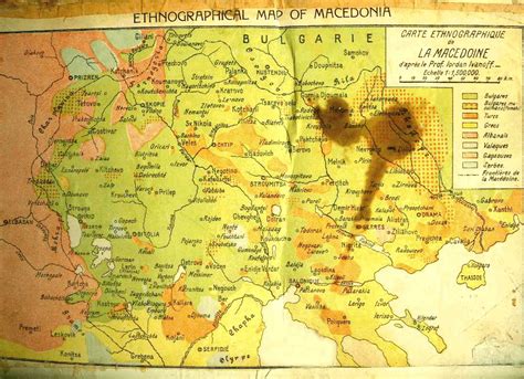 Ethnographic Maps Of Macedonia Brailsford Boue Safarik Mackenzie