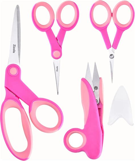 Zicolu Premium Sewing Scissors Bundle Heavy Duty Fabric