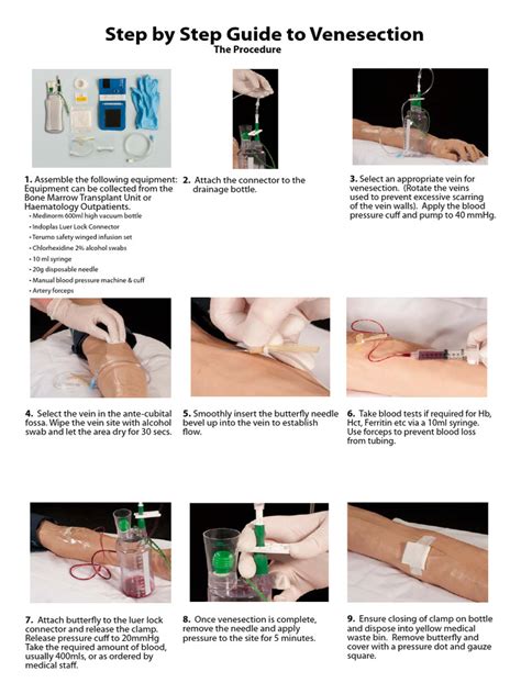 Mn Instruct For Venesection Pdf Medicine Medical Specialties