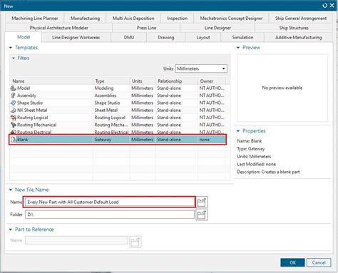 NX Customer Defaults Not Loading Siemens NX We Are D Community