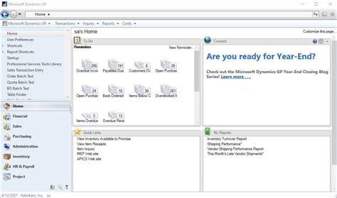 migration from dynamics gp to dynamics 365