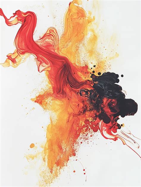 Ink Explosions Are A Vibrant Art Form That Captures The Dynamic
