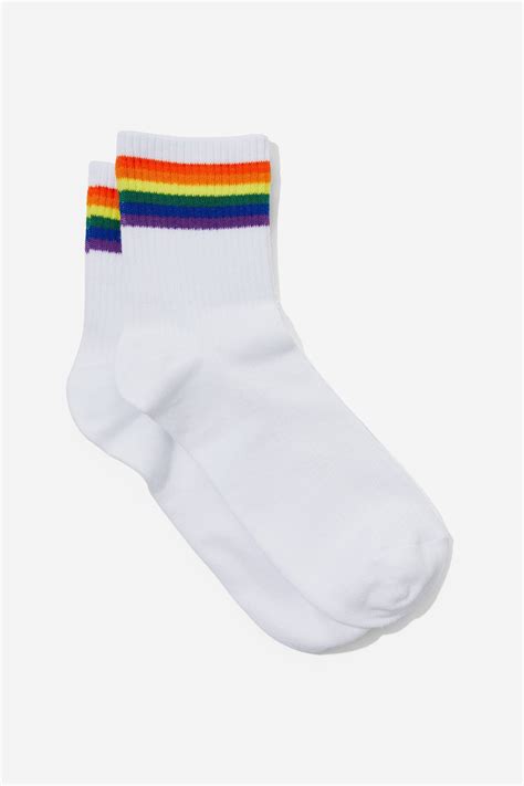 Mens Quarter Crew Sock