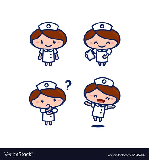 Cute Nurse And Medical Clipart