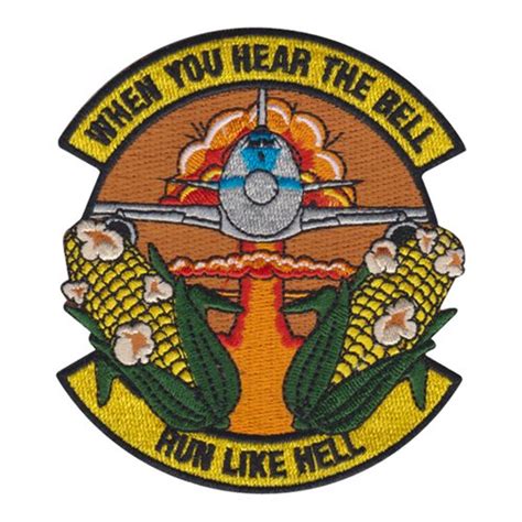 1 Accs Run Like Hell Patch 1st Airborne Command And Control Squadron