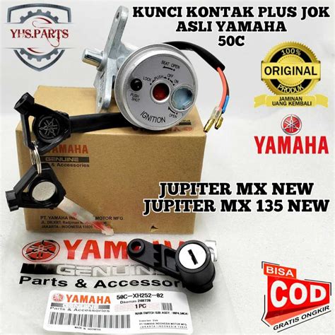 Jual ASLI ORIGINAL KUNCI KONTAK PLUS JOK YAMAHA YGP C DIJAMIN PRESISI JUPITER MX NEW STOP
