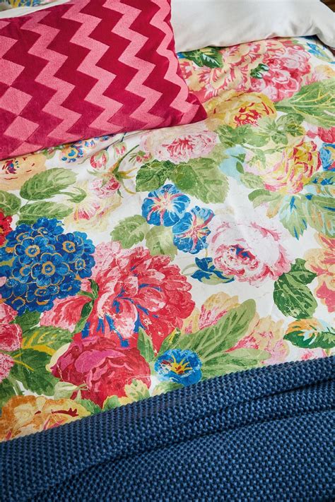 Bedding Very Rose And Peony Duvet Cover Sanderson