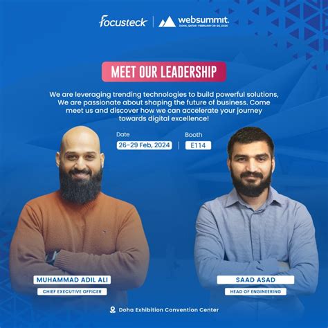focusteck on linkedin websummitqatar qatar softwaredevelopment