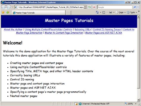 프로그래밍 방식으로 마스터 페이지 지정c Microsoft Learn