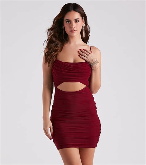 Mesh With The Best Mini Dress And Windsor