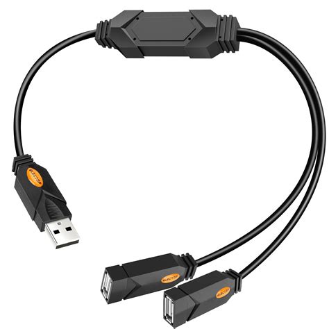 Mua Usb Splitter Cable Electop Ports Usb A Hub Dual Female Y Charging Splitter Cord Support