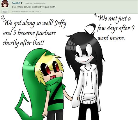 Jeff The Killer X Ben Sexting