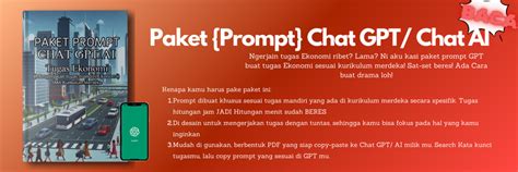 X E Book Paket Prompt Chat Gpt Tugas Ekonomi Sma Kurikulum Merdeka