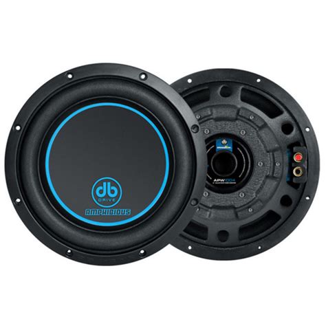 Db Drive Marine Shallow Mount Subwoofer 10 1000w Max Dual 4 Ohm