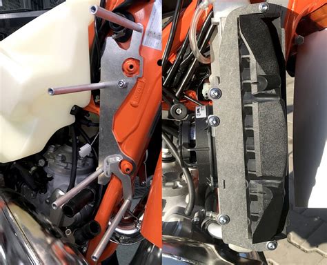 2019 2017 KTM HUSQVARNA 2T TPI I 4T RADIATOR GUARDS FAN