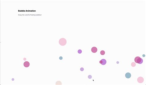 How To Create A Bubble Animation With Tailwind Css And Michael Andreuzza
