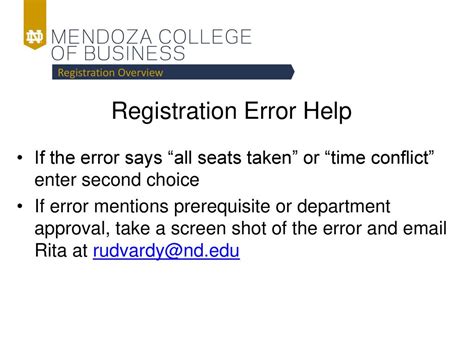 Registration Overview Ppt Download