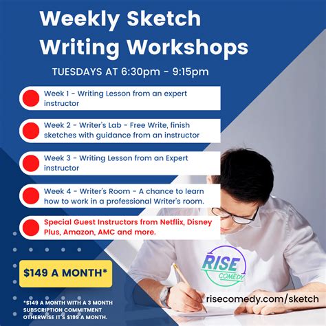 Weekly Sketch Writing Workshops Denver Comedy And Improv Comedy Rise