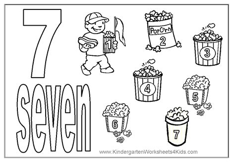 Number Coloring Pages 1 10