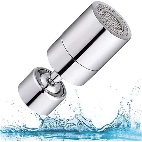 Robinet De Filtre Rotatif Robinet D Économie D Eau Aérateur De Robinet Rotation À 3602 Modes