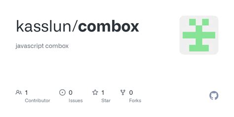 GitHub Kasslun Combox Javascript Combox
