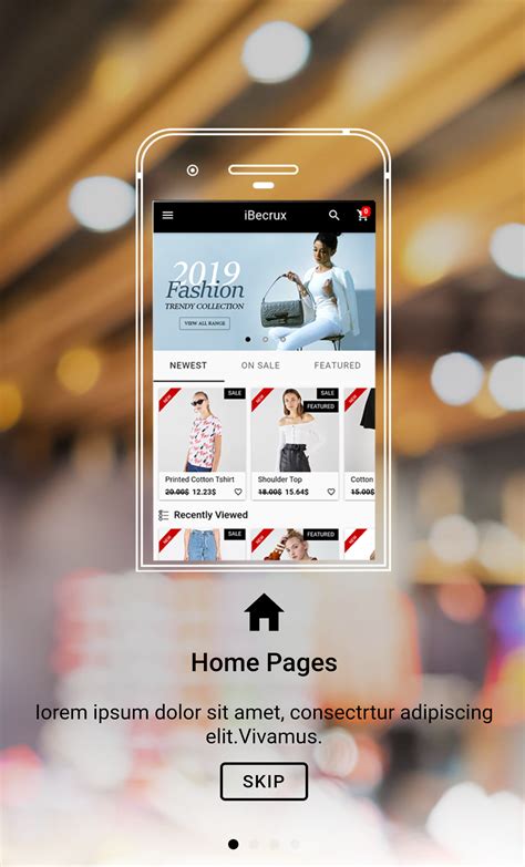 Ibecrux Ionic 4 Ecommerce Ui Template By Themes Coder Codecanyon