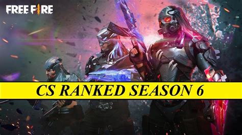 Free Fire Clash Squad Ranked Season 6 Details Start Date And Time