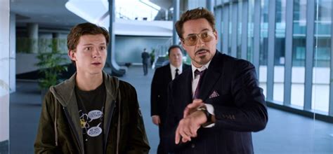 Peter Parker And Tony Stark Spider Man Homecoming Peter Parker Peter