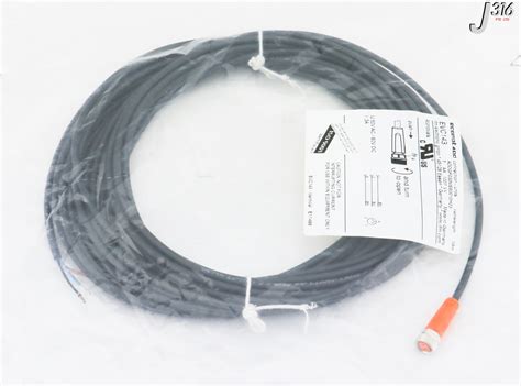 32170 Ifm Electronic 3 Wire Pico M8 Cordset Straight Connector 10m