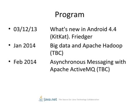 Java User Group Louvain La Neuve Ppt
