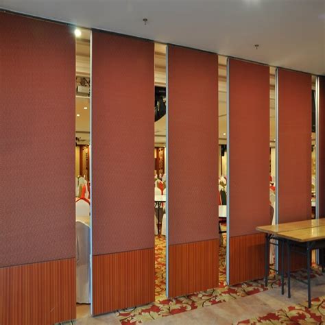 Banquet Hall Hotel Restaurant Sliding Acoustic Movable Walls Price