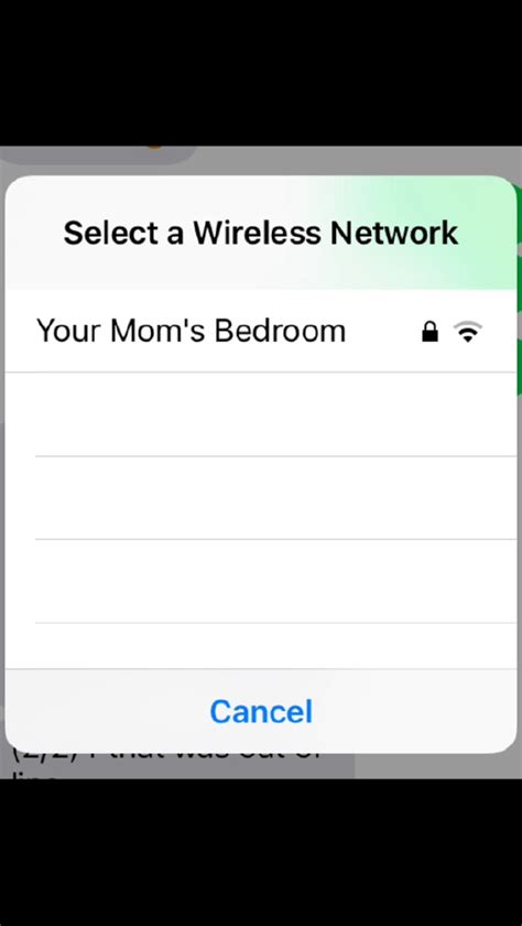Girlfriend Found This WiFi Network R Funny