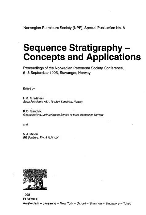 Pdf Sequence Stratigraphy Concepts And Applications · Sequence Stratigraphy Concepts And