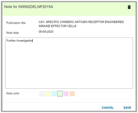 manage annotations lexisnexis intellectual property solutions