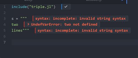 Triple Quotes Not Working Correctly In Juno BUG Issue 291 JunoLab