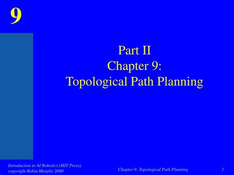 Part Ii Chapter 9 Topological Path Planning Ppt Download