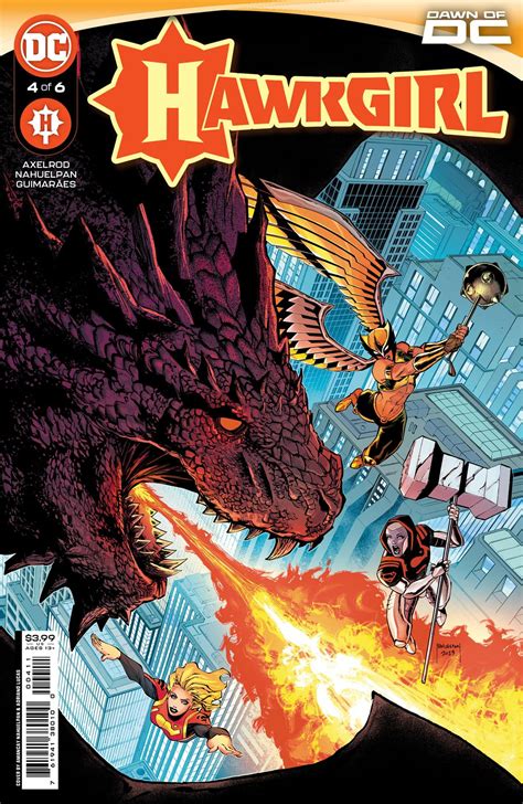 Hawkgirl 4 Preview When The Dragon Chases You