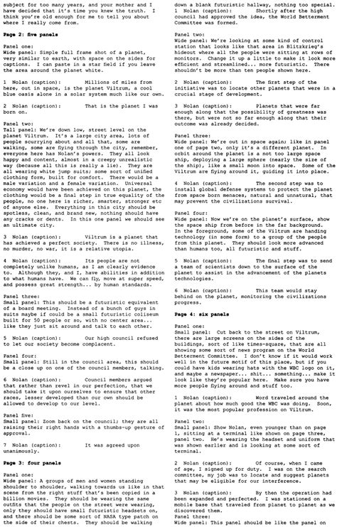 Read Online Invincible Script Book Comic Issue Full