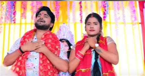 Bhojpuri Song मनोज लाल यादव की देवी गीत माटी के मूर्ति से हसेली मईया ने बनाया भक्तिमय माहौल