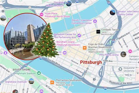 Pittsburgh Gets A Jump On The Holidays Already Putting Up Christmas