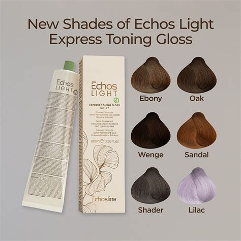 Echos Color Vegan Light Toning Gloss Lilac Home Hairdresser
