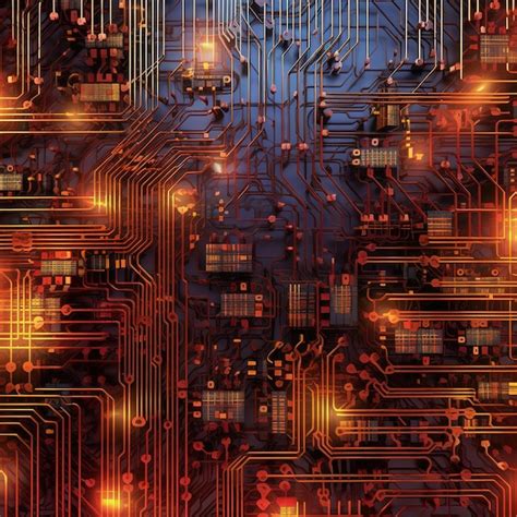 Premium Photo Integrated Circuit Board