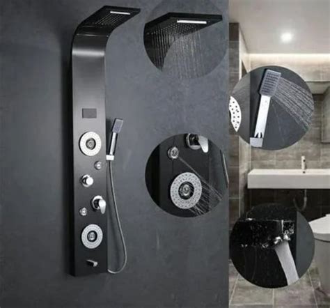 Stainless Steel Silver Aramo Big Body Jet Shower Panel At Rs 9000piece