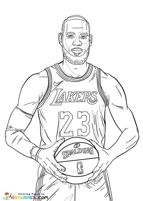 LeBron James Coloring Pages