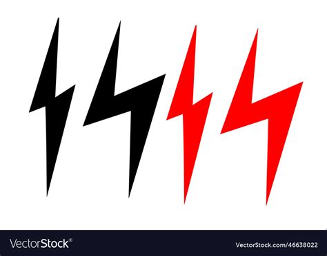 Electric Lightening Element Image Royalty Free Vector Image