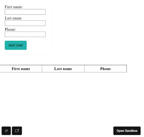 Solved I Need To Write A Simple Form In React Js That Allows Chegg